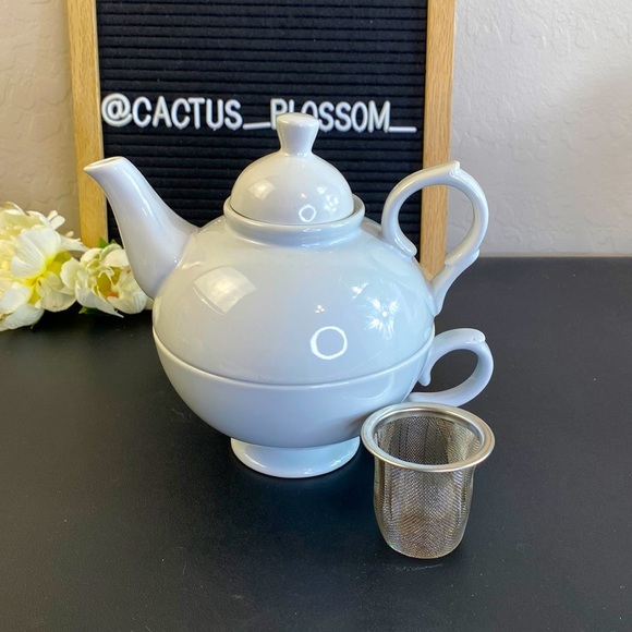 Cost Plus World Market | Kitchen | Teapot Cup Tea For One With Tea ...